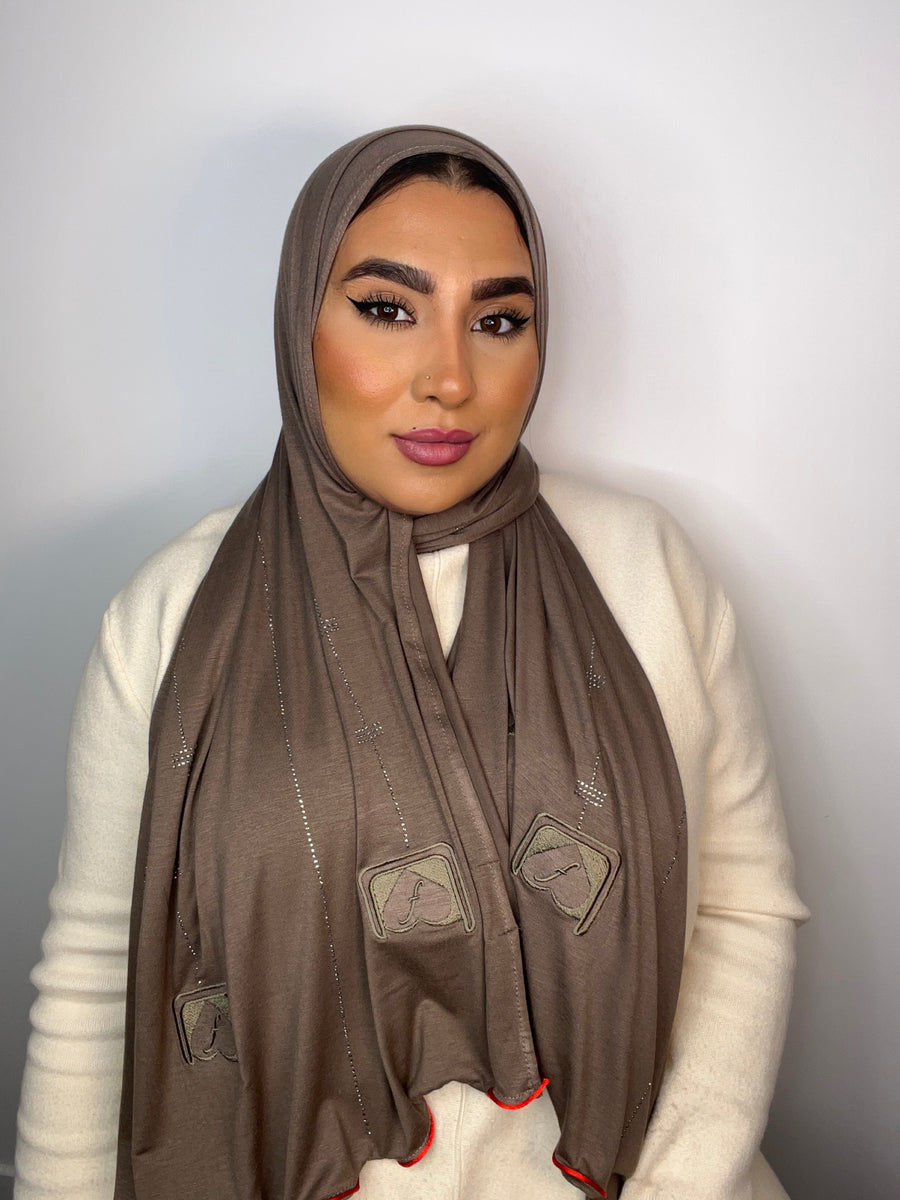 Hijab Jersey Mocha Love – Essfaayhijab